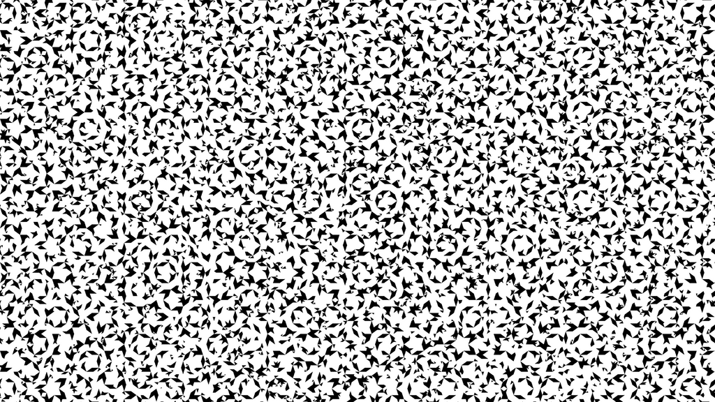 Penrose Tile All Over T-shirt – One & Other