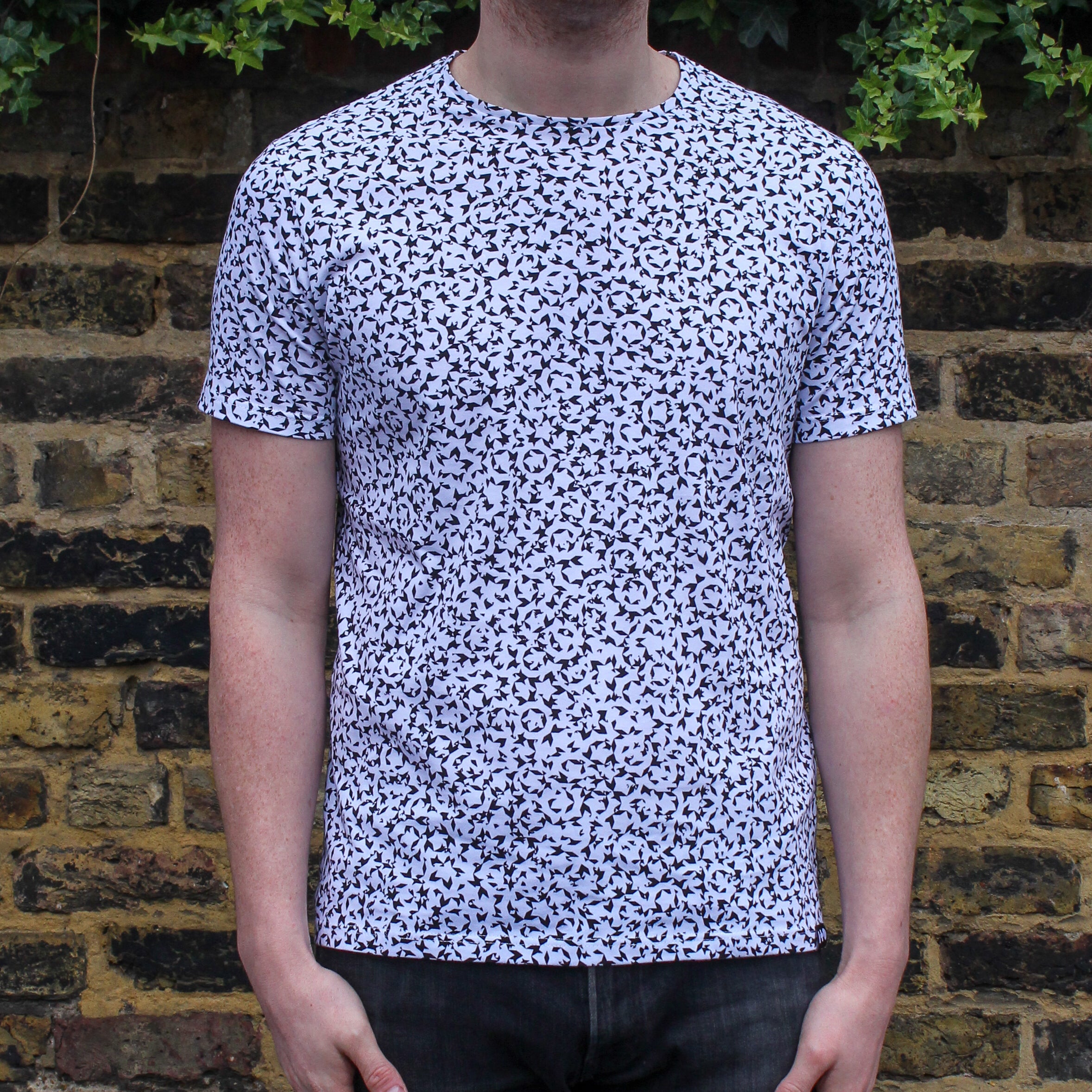 Penrose Tile All Over T-shirt – One & Other